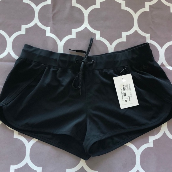 Rip Curl | Swim | Black Boy Shorts Bathing Suit Nwt Says Medium More ...